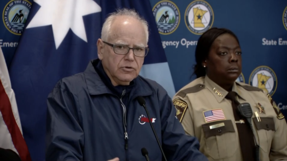 Governor Tim Walz reacts to latest Minneapolis shooting: "We are ...