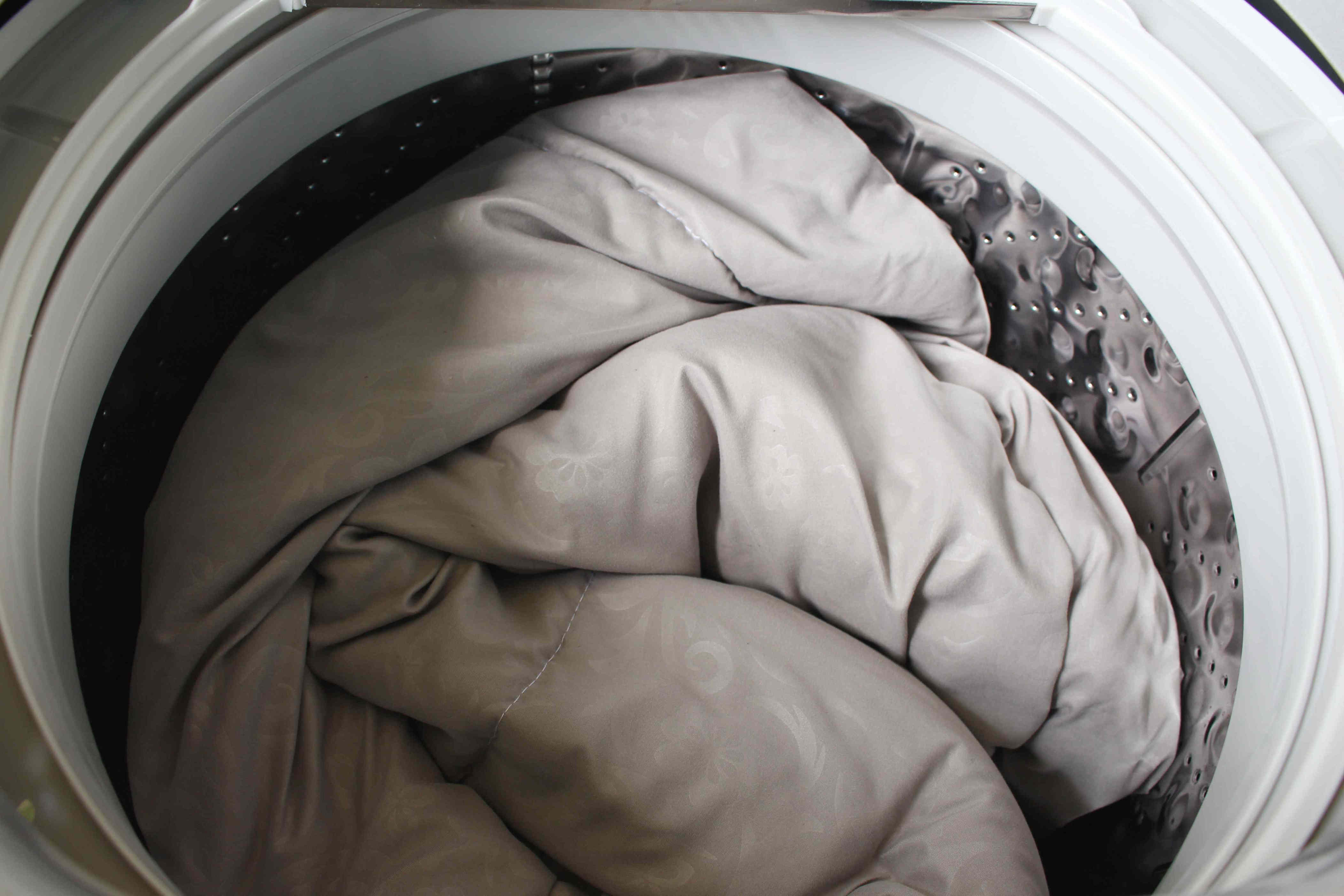 How often should you wash your comforter in the winter?