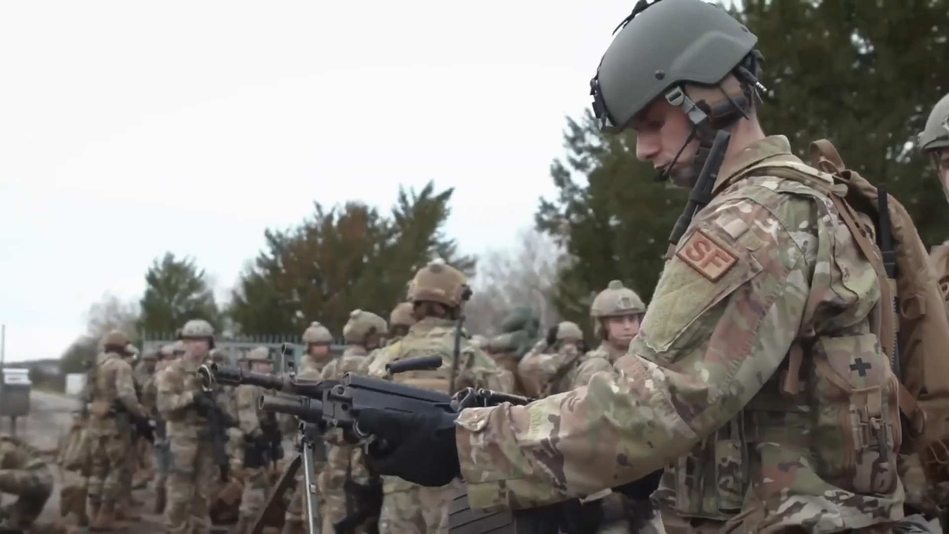 Air Force Security Forces: The blue berets who guard bases, nukes, and ...