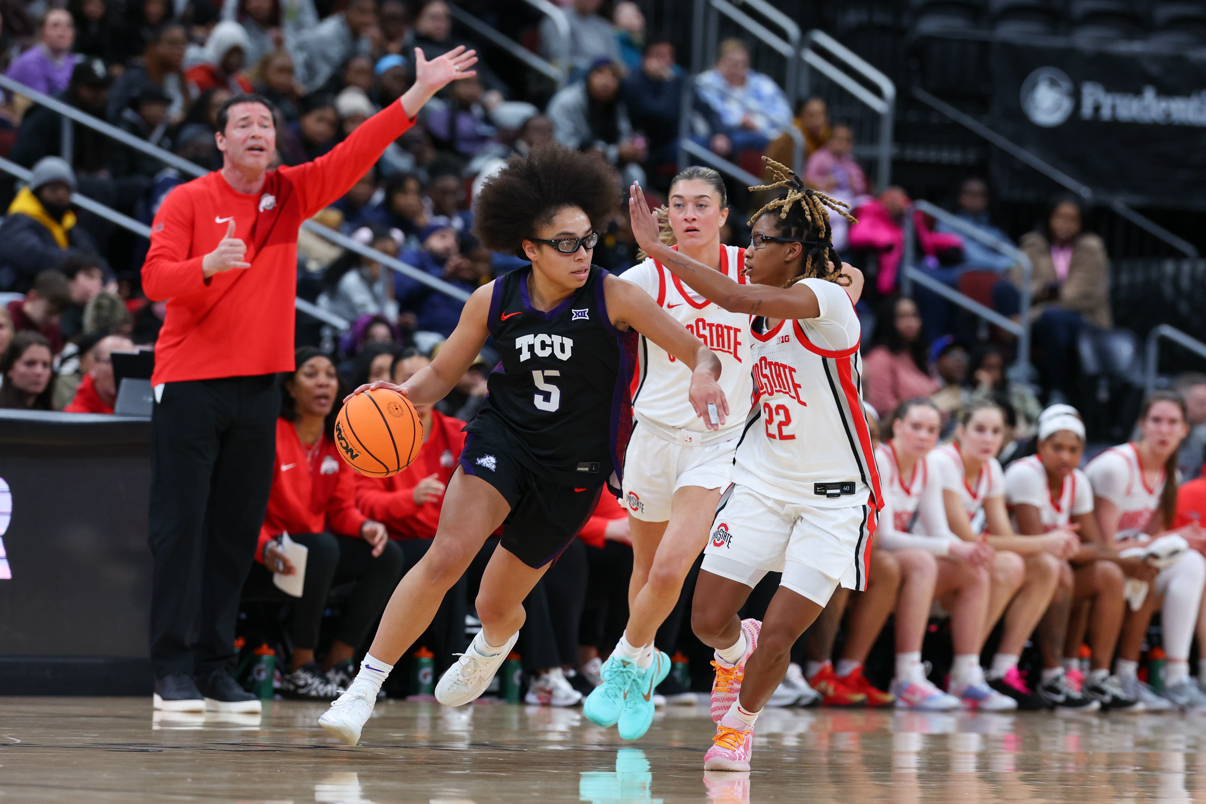 Women’s basketball: Olivia Miles’s double-double not enough as No. 9 ...