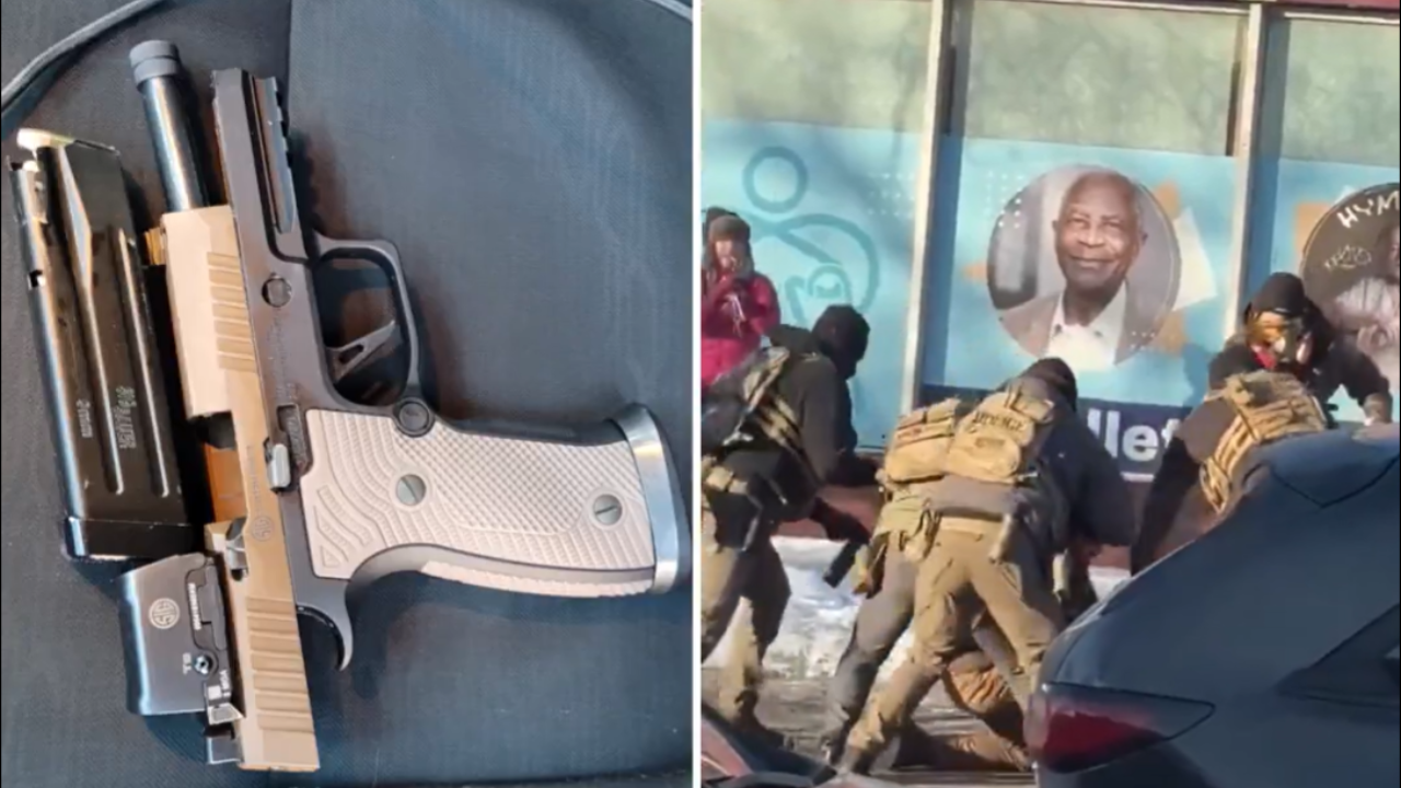 Armed with gun, two magazines: DHS reacts to federal agents shooting ...