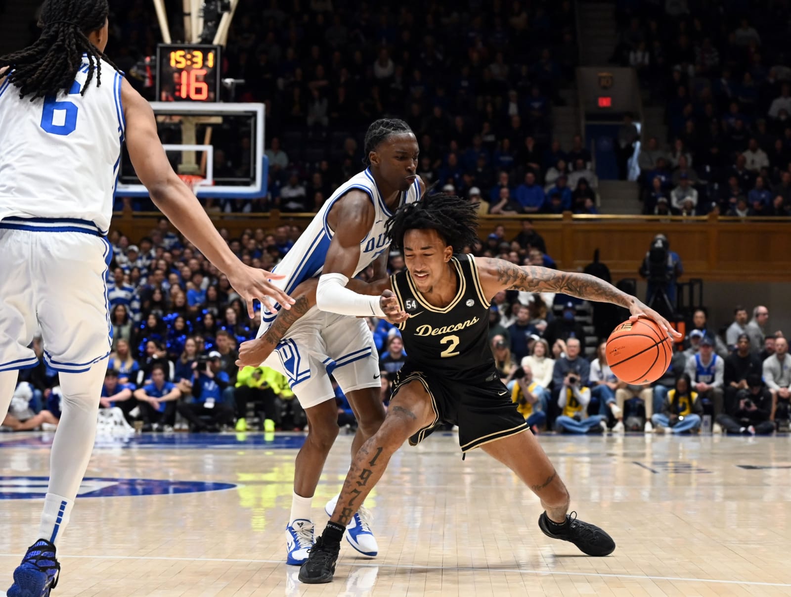 Duke pulls ahead, stays ahead of Wake Forest