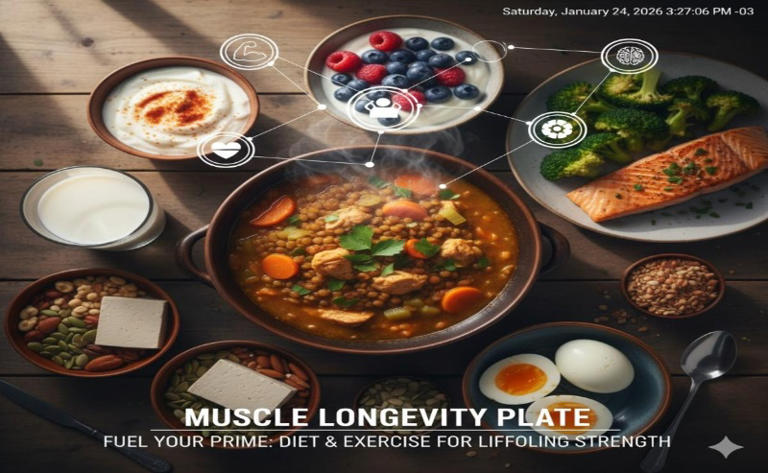 Muscle longevity: The best foods to defeat age-related muscle loss ...