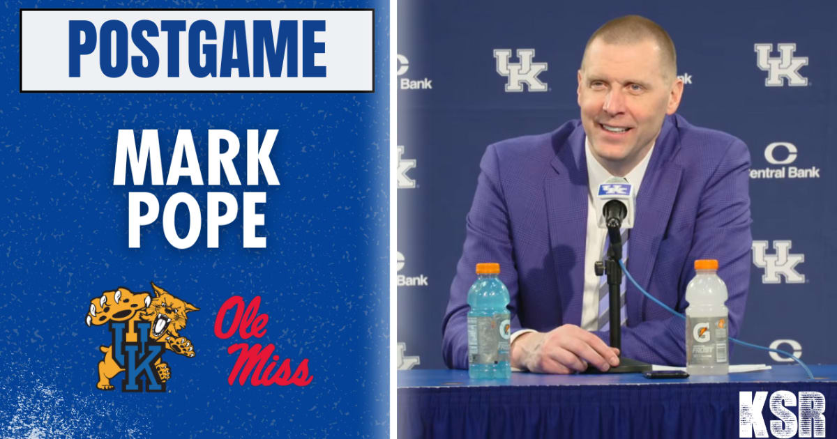 Watch: Mark Pope recaps Kentucky’s win over Ole Miss