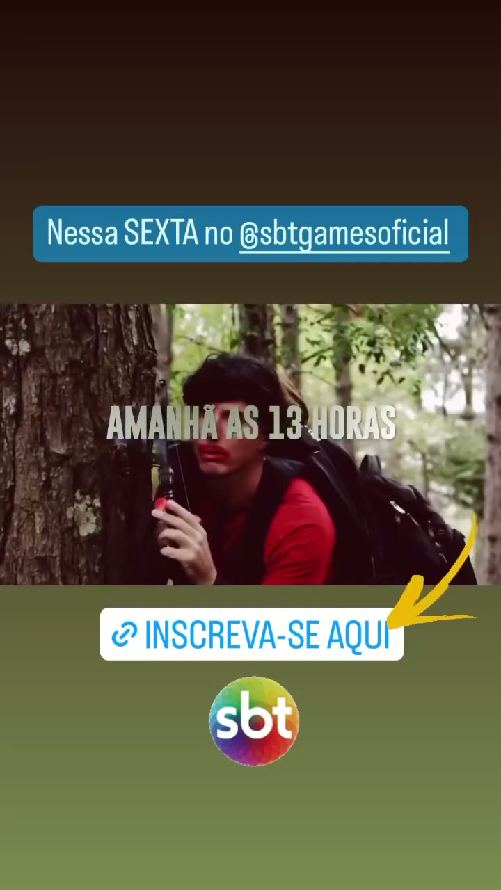 Nessa sexta no SBT Games