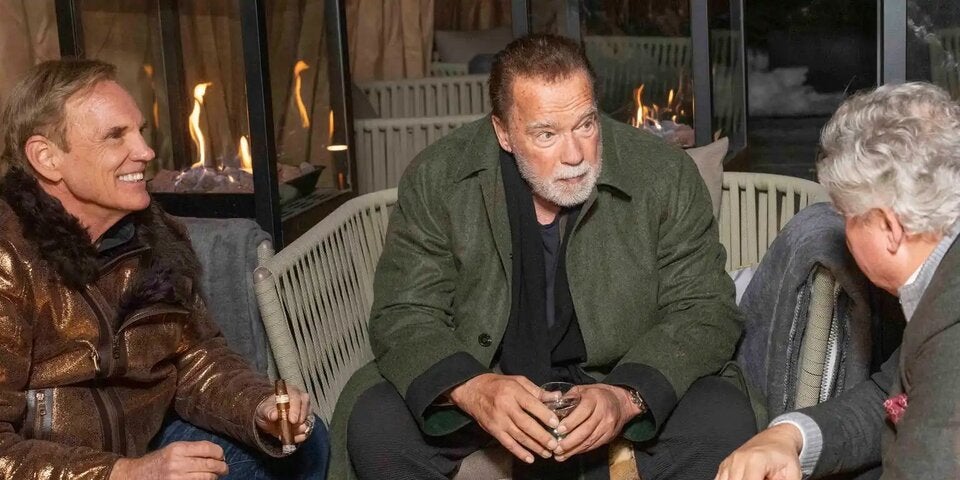 Kunstvolle Überraschung für Arnie im Kitzbüheler Country Club