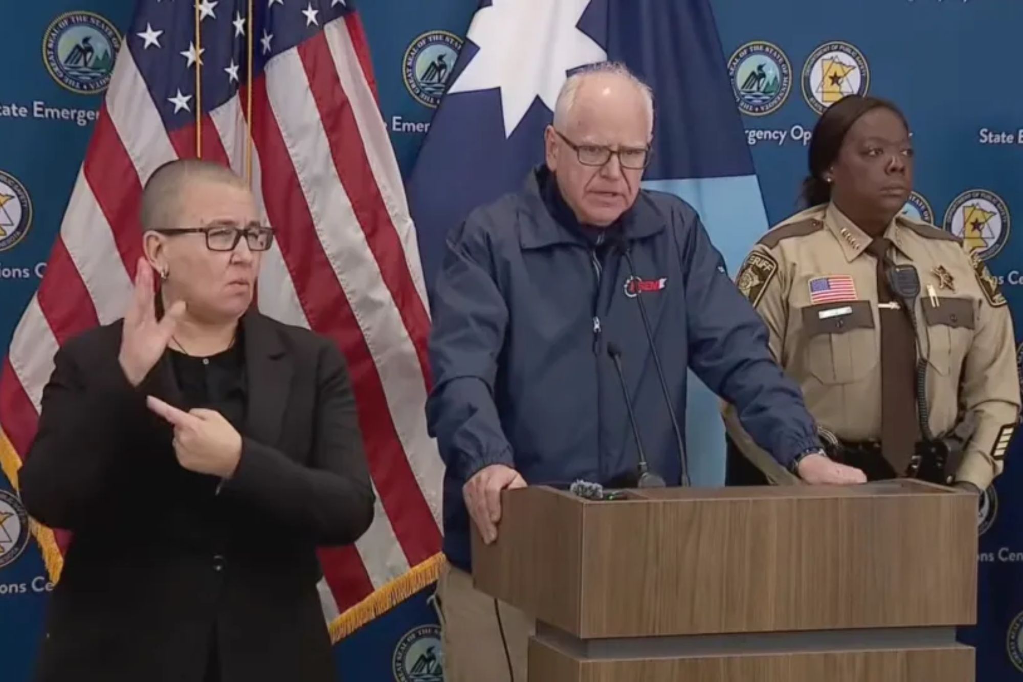 Minnesota Gov. Tim Walz activates state National Guard, blasts federal ...