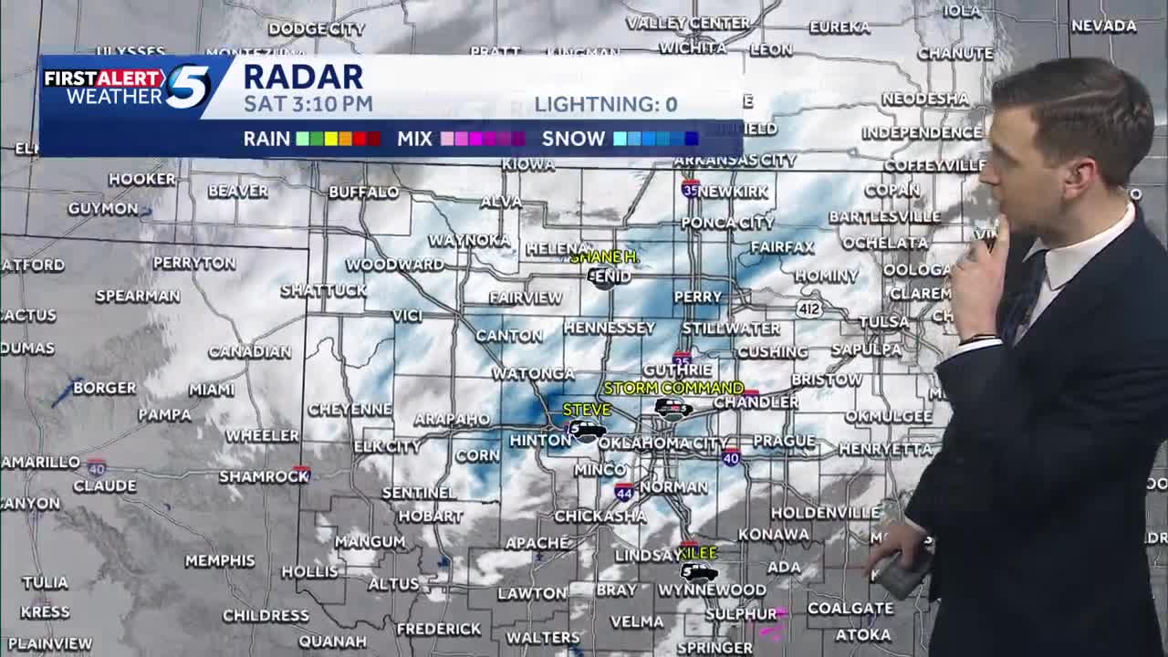 Oklahoma winter storm update: Second half of winter storm to move into ...