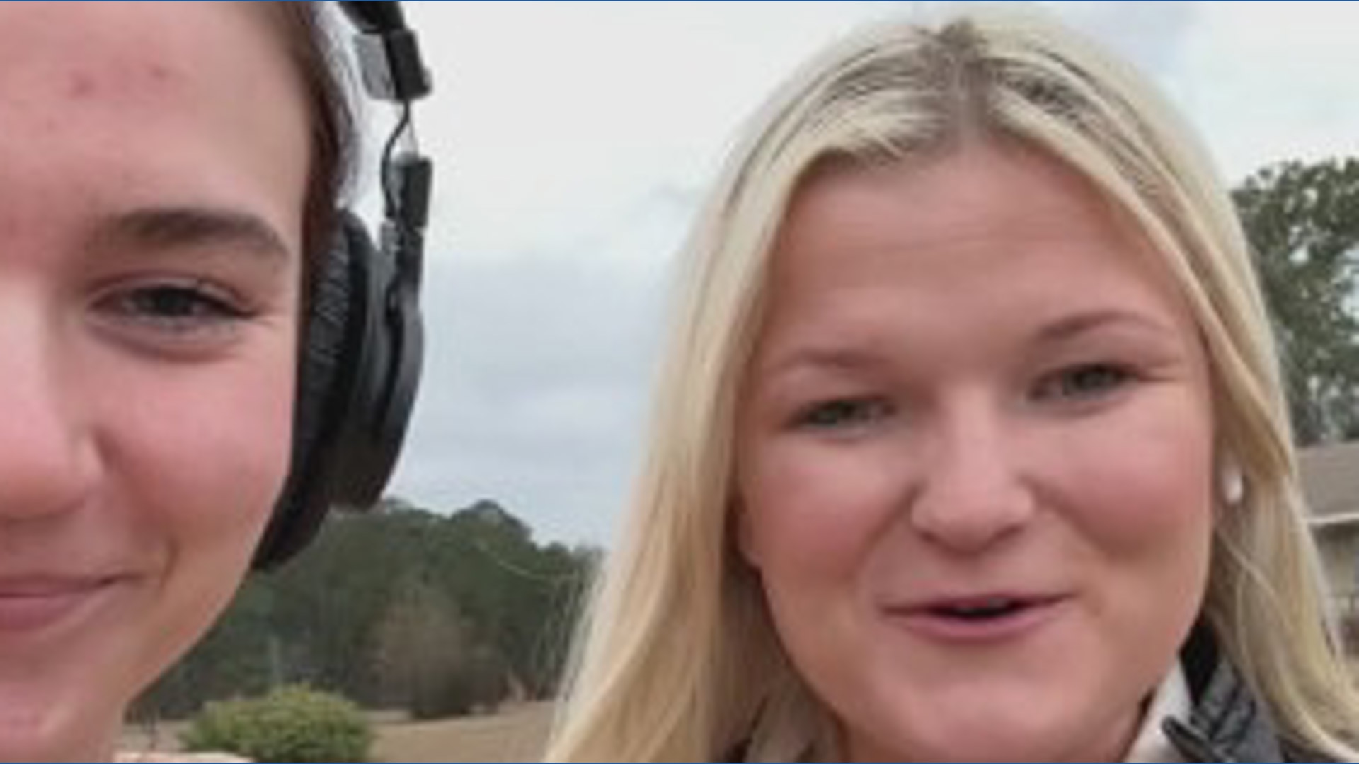 Here is Behind the Scenes on doing live shots in Baldwin County, Georgia