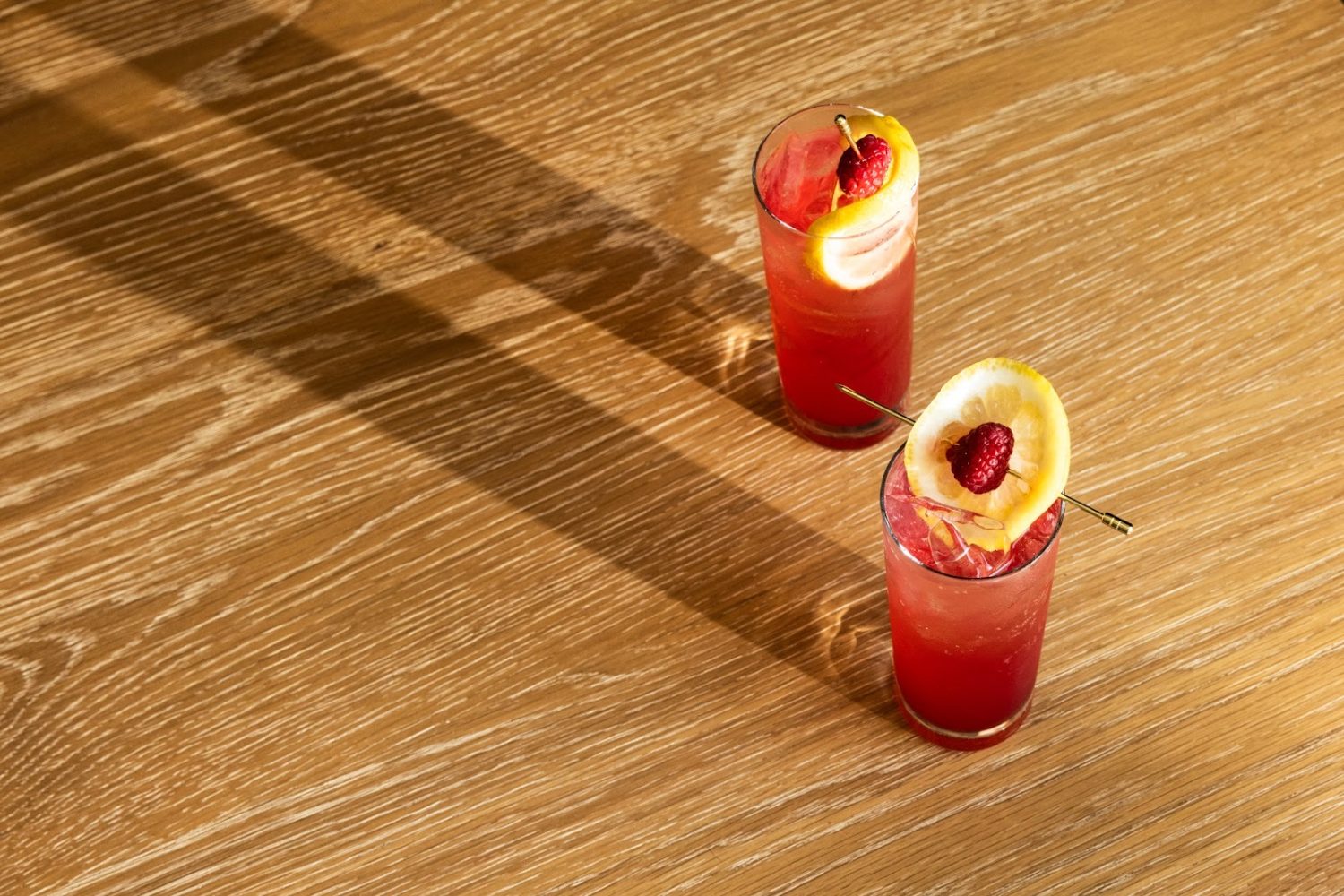 How to make a raspberry Collins, a V-Day riff on the classic cocktail