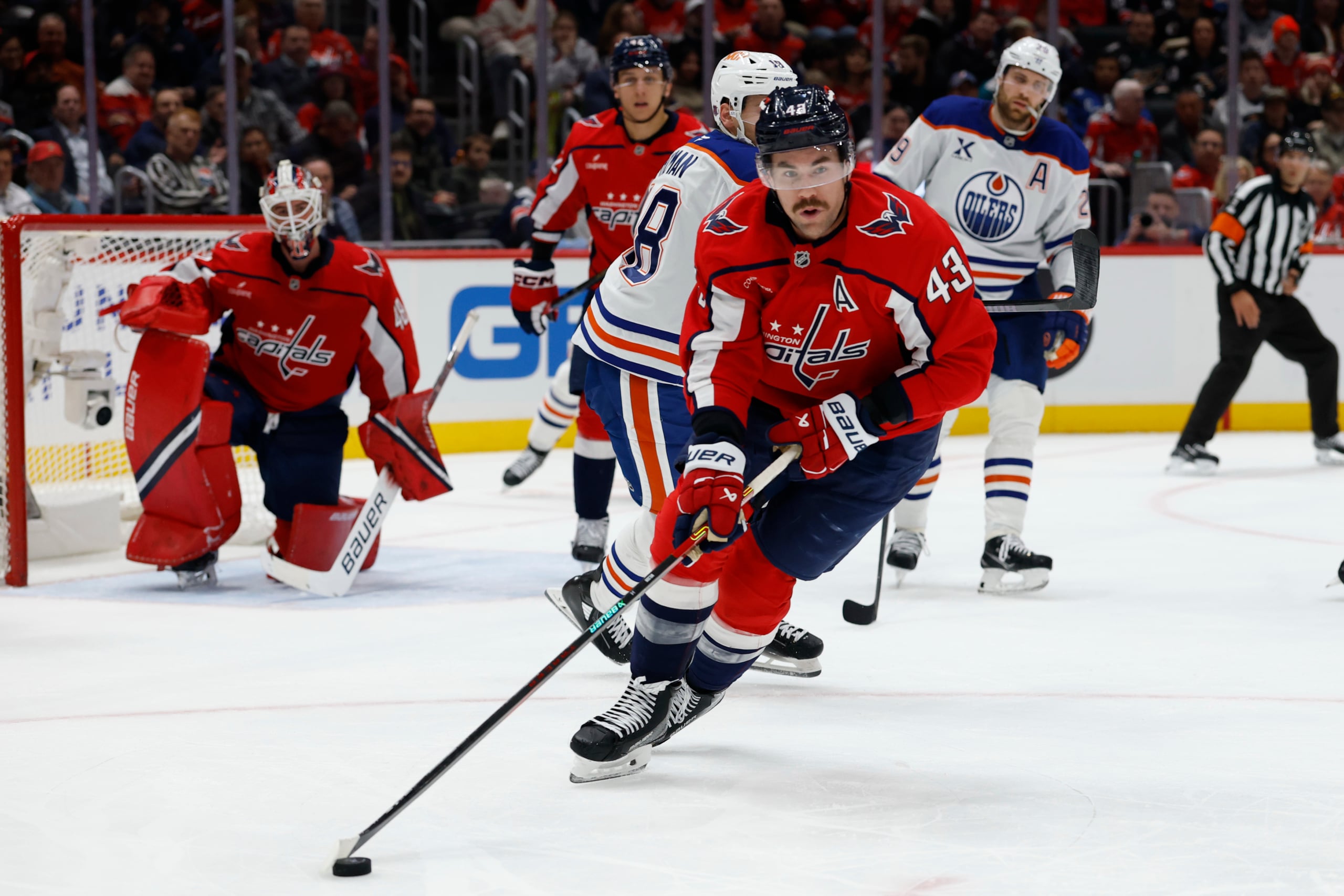 Capitals at Oilers: Lines, notes, & how to watch