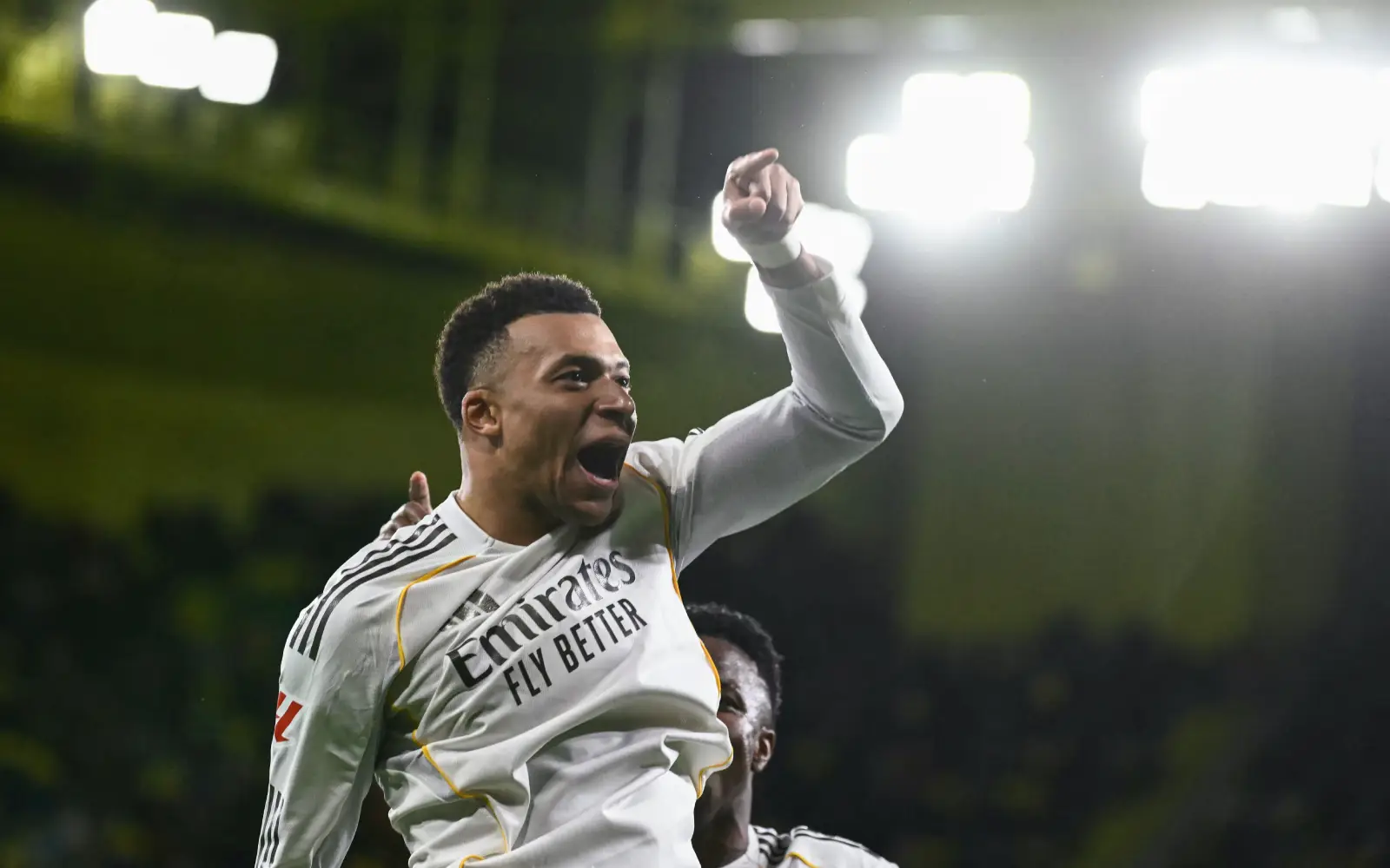 Mbappe double at Villarreal takes Real Madrid to top of La Liga