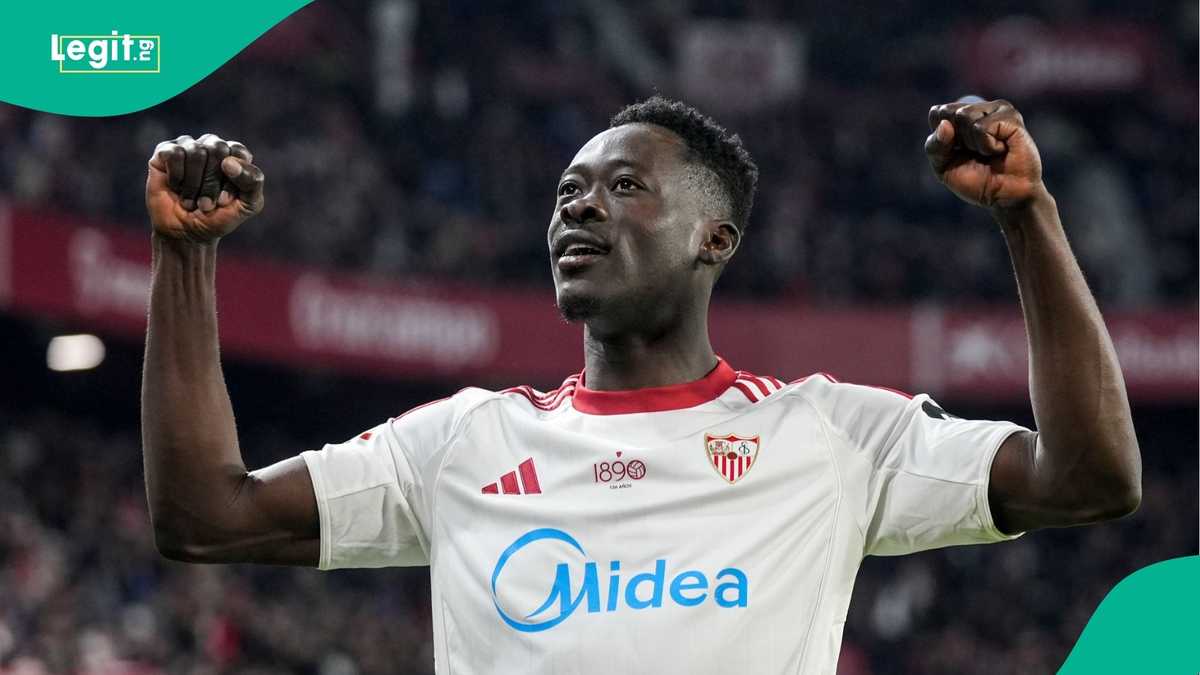 Sevilla sends message to Super Eagles forward Akor Adams following win ...