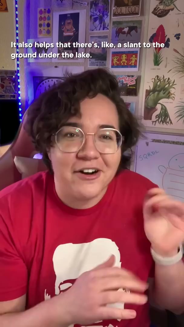 This river flows backwards. #shorts #science