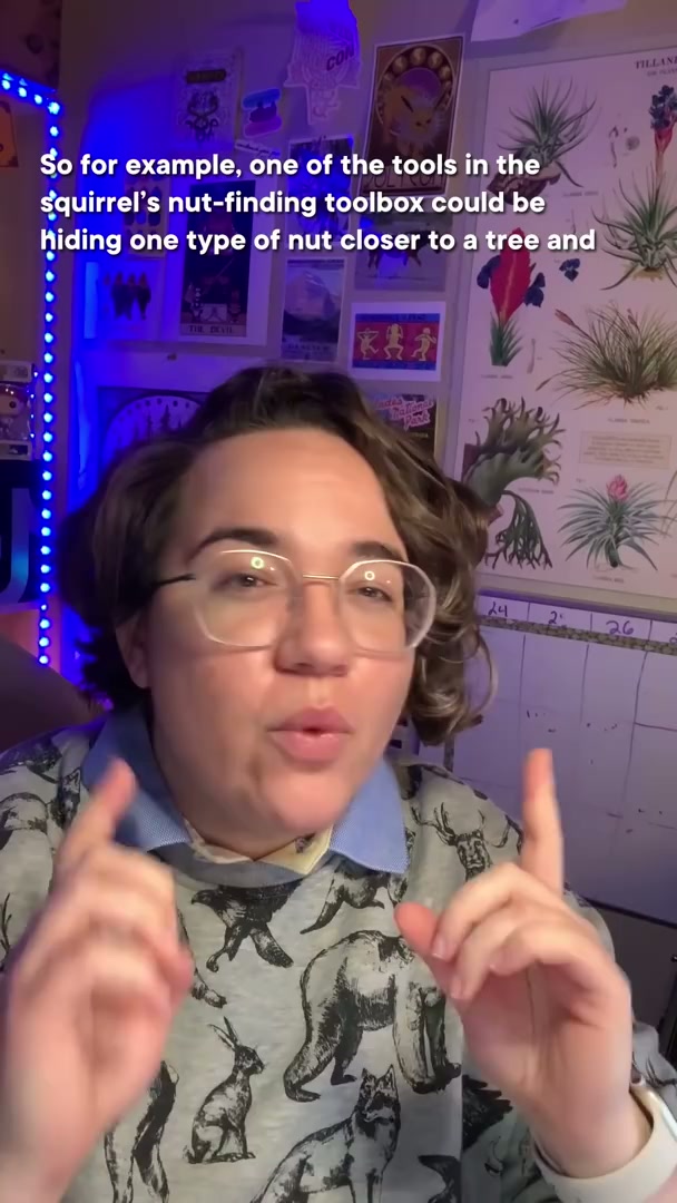 How do squirrels remember their nuts? #shorts #science