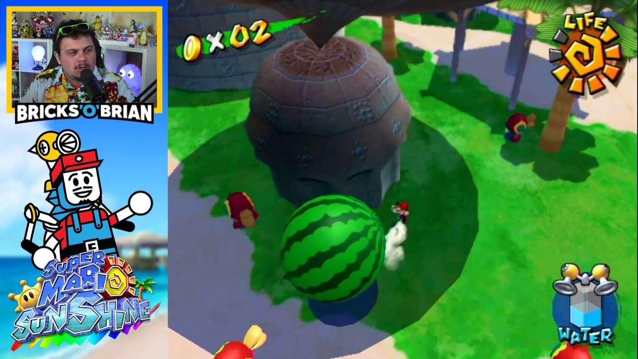 Going crazy on the Gelato Beach! - Super Mario Sunshine with Bricks 'O ...