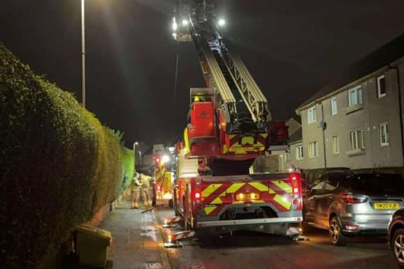 Emergency services rush to residential Edinburgh street as fire breaks ...