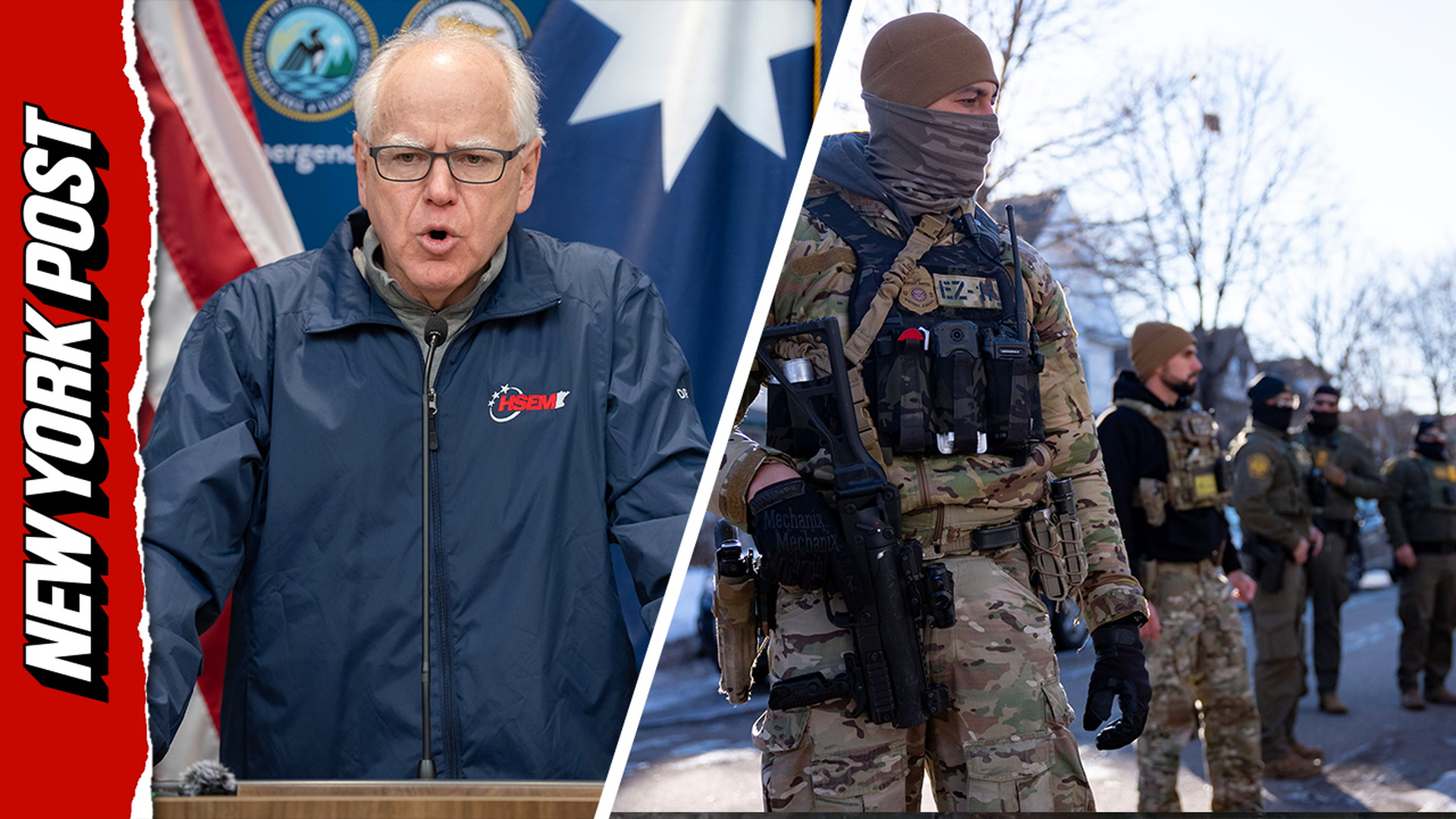 Minnesota Gov. Tim Walz blasts federal government over ICE shooting in ...
