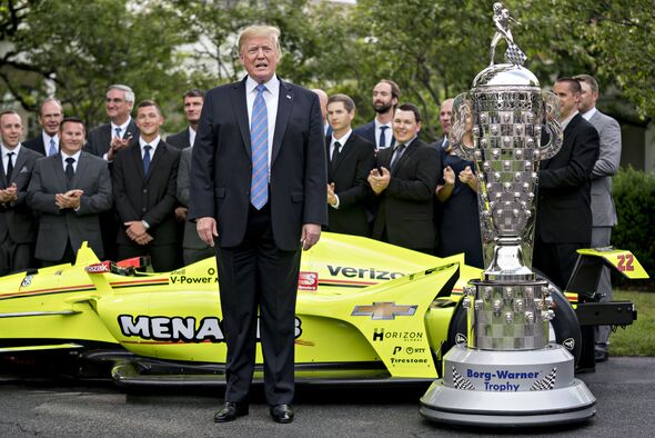 Donald Trump fuels hopes for special IndyCar race with AI video tease