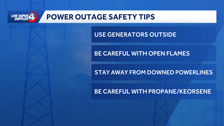 What to do if the power goes out