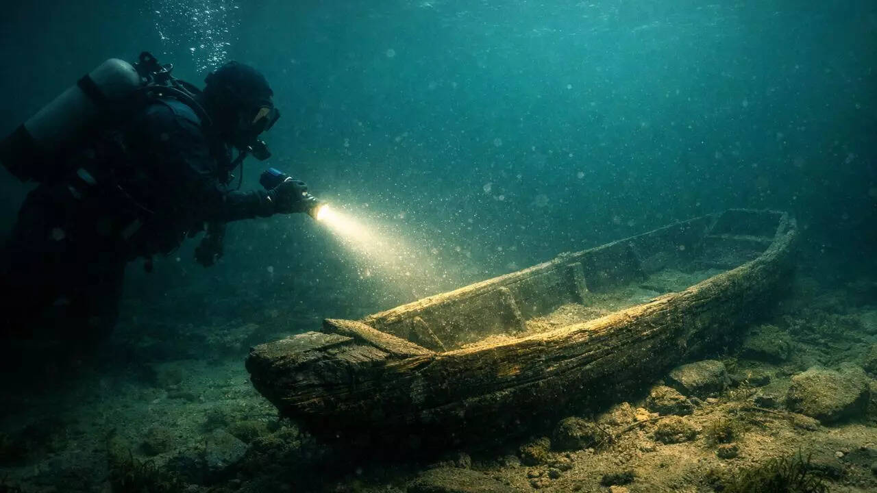 Ancient boats found under a US lake could uncover a civilisation older ...