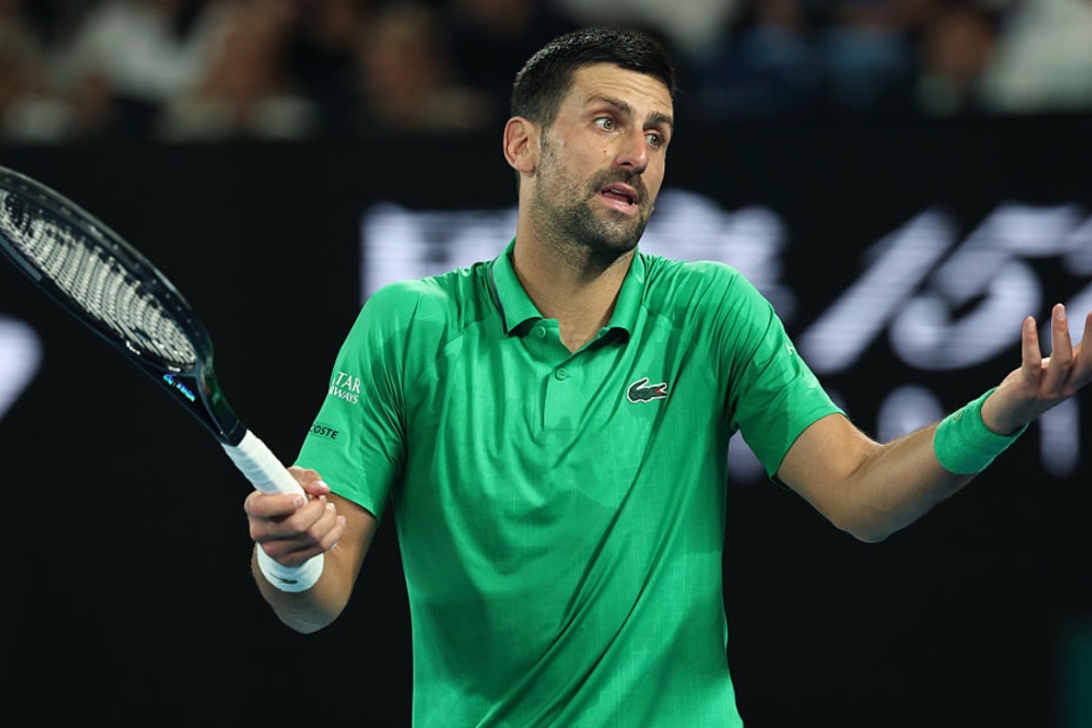 Novak Djokovic nearly hits ball girl in fiery Australian Open moment