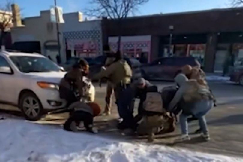 New footage shows what happened just seconds before ICE shooting and ...