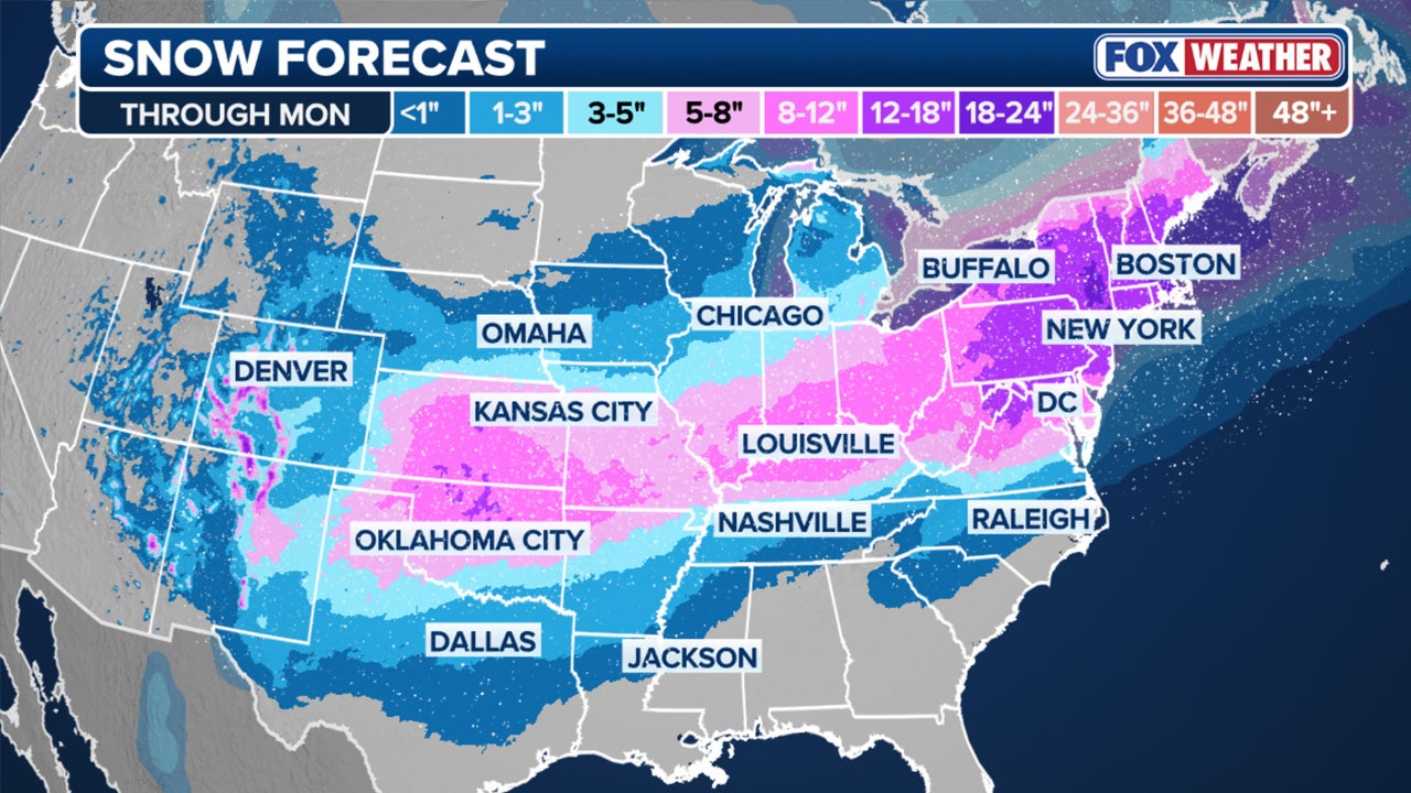 Live | Winter storm NYC live updates: NJ Transit to be suspended Sunday