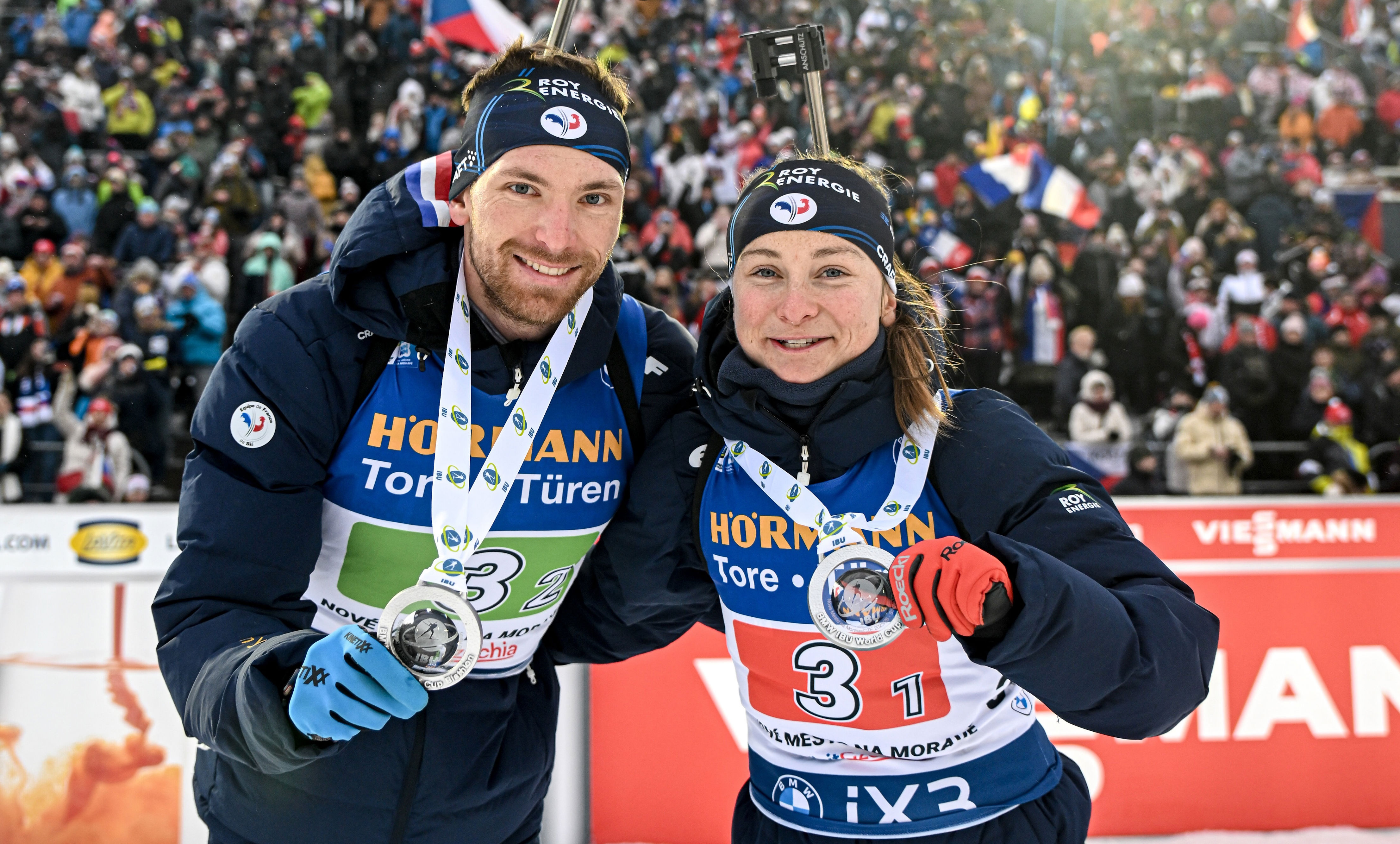 L'Allemagne disqualifiée, Jeanne Richard et Emilien Claude reçoivent la ...