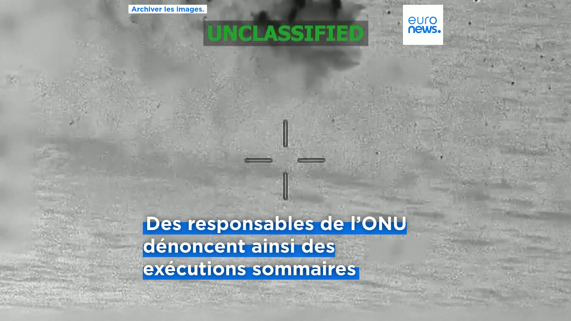 Frappe américaine sur un bateau de trafiquants présumés : deux morts