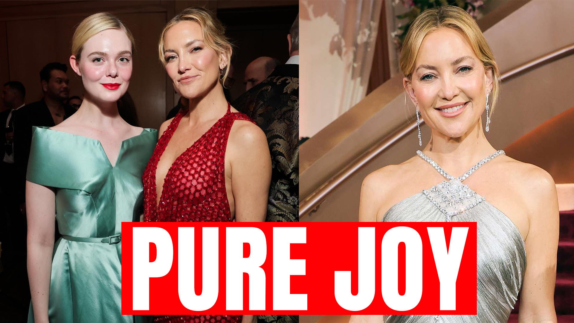 Kate Hudson and Elle Fanning get emotional after receiving first Oscar ...