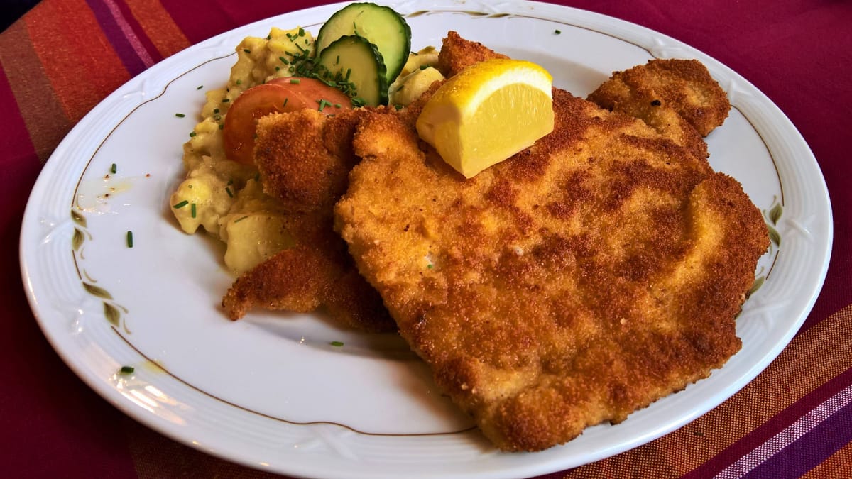 Wirt bietet Wiener Schnitzel für astronomischen Preis an