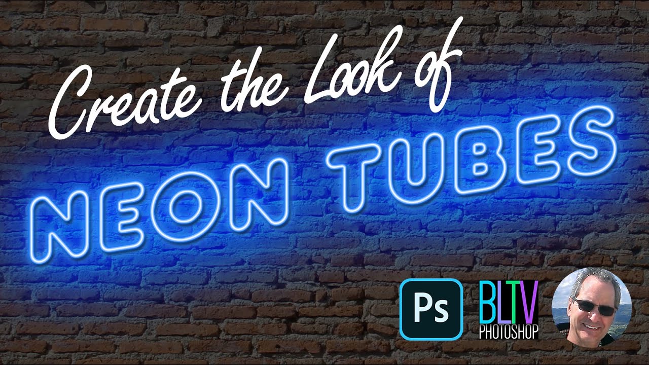 Photoshop: How to quickly create the look of a neon sign