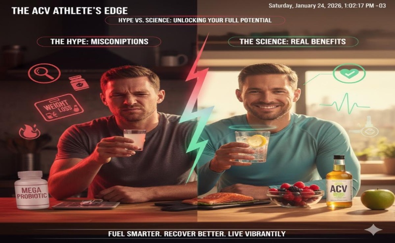 ACV and athletes: What apple cider vinegar actually does to your body ...