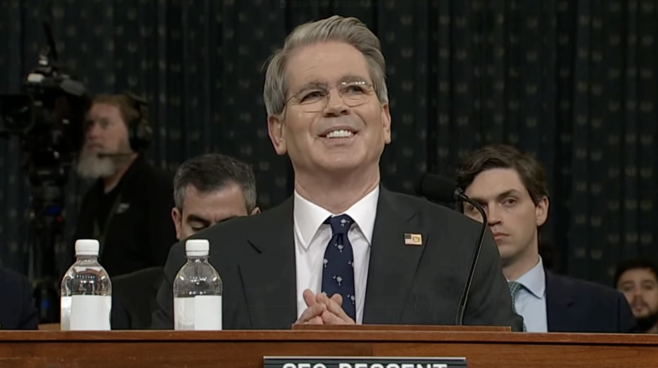 'That's not good enough': Scott Bessent hits a dead end, stutters as ...