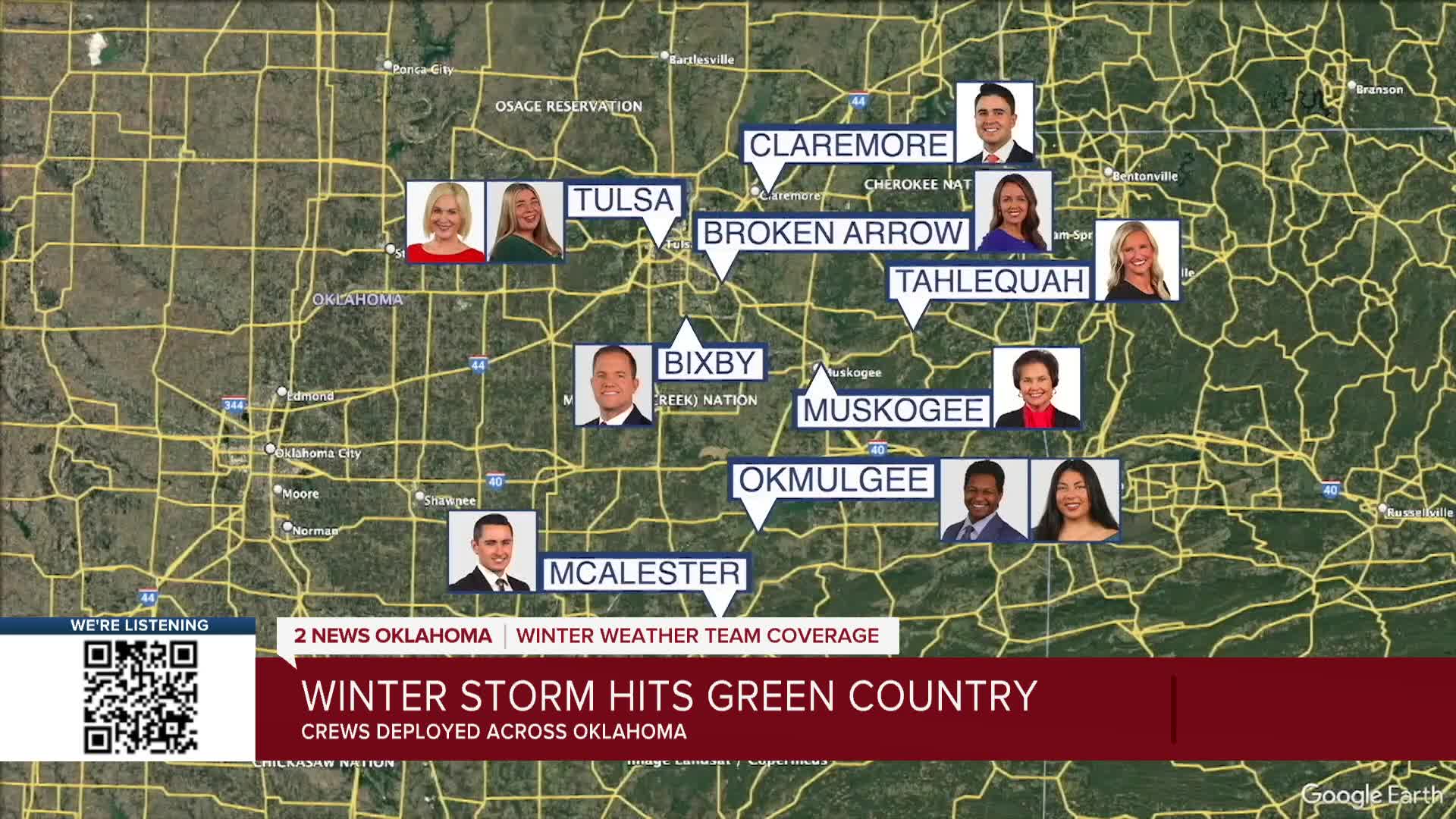 Live weather coverage Saturday morning