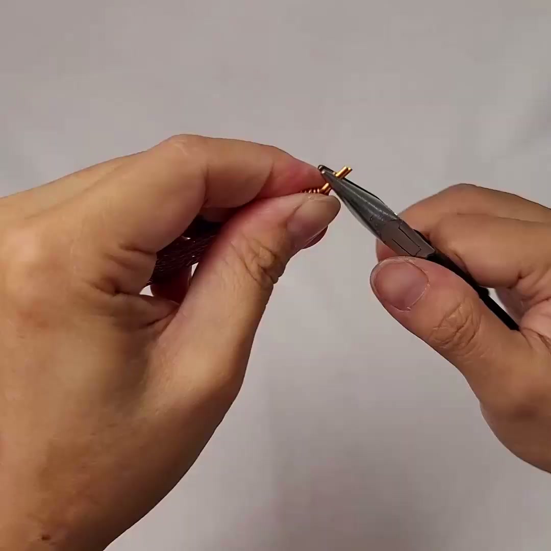 Wheat pattern | twisted wire | thick bangle | cuff bracelet | unisex ...