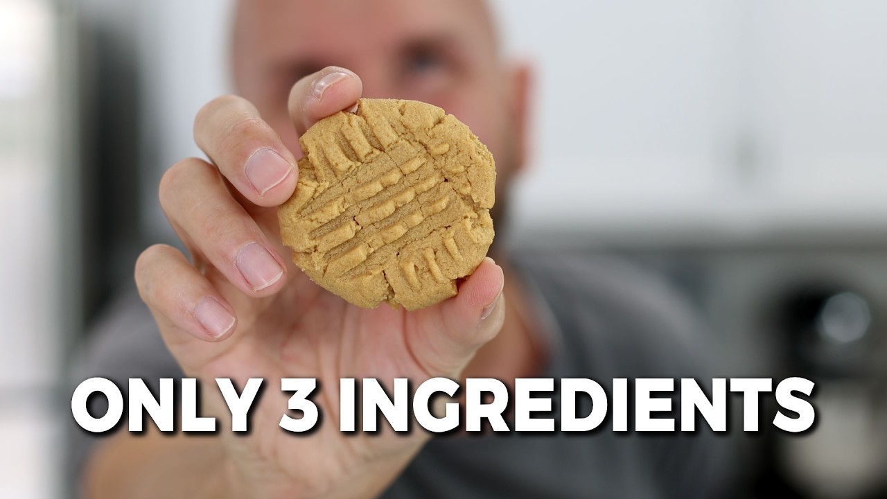 How to make 3-ingredient peanut butter cookies | Easy recipe