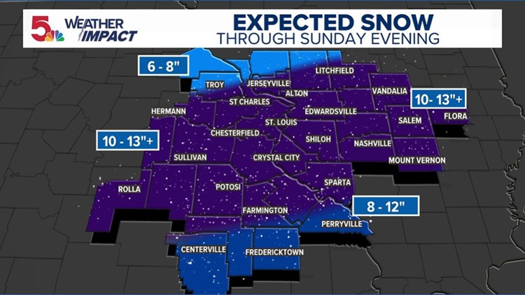 St. Louis winter storm: A foot of snow? Thundersnow? Here's what to expect