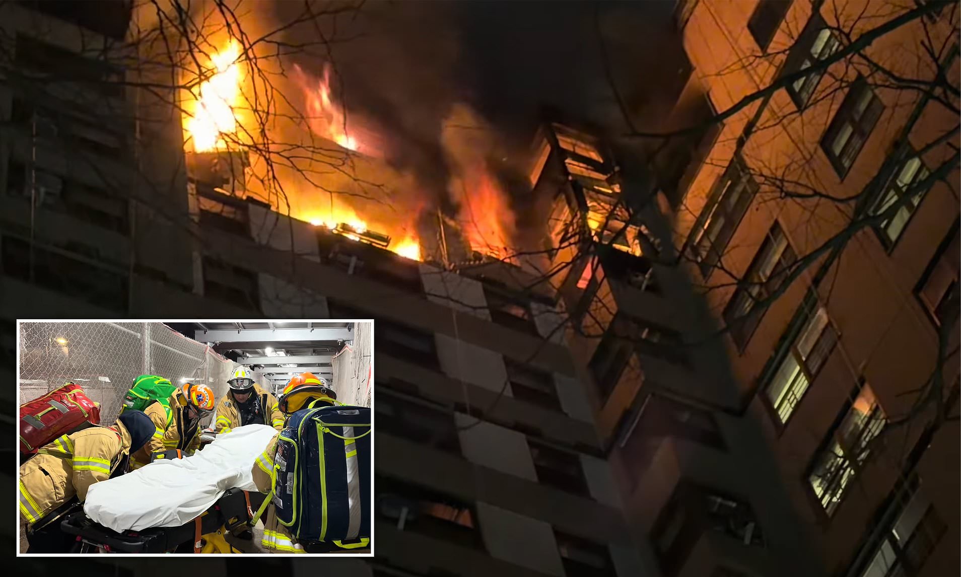 At least one killed and more than a dozen hospitalized in horror ...