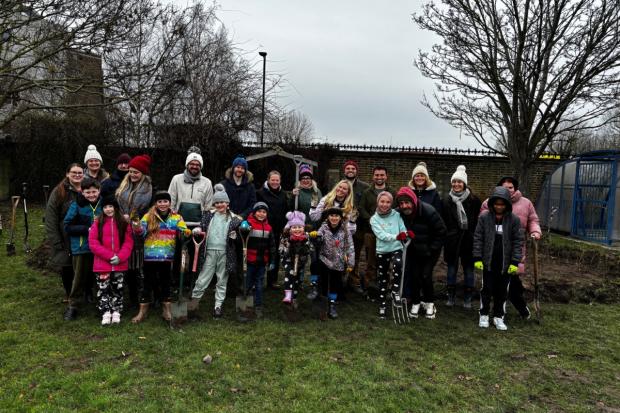 Westcliff school plants more than 300 trees to create extra green space