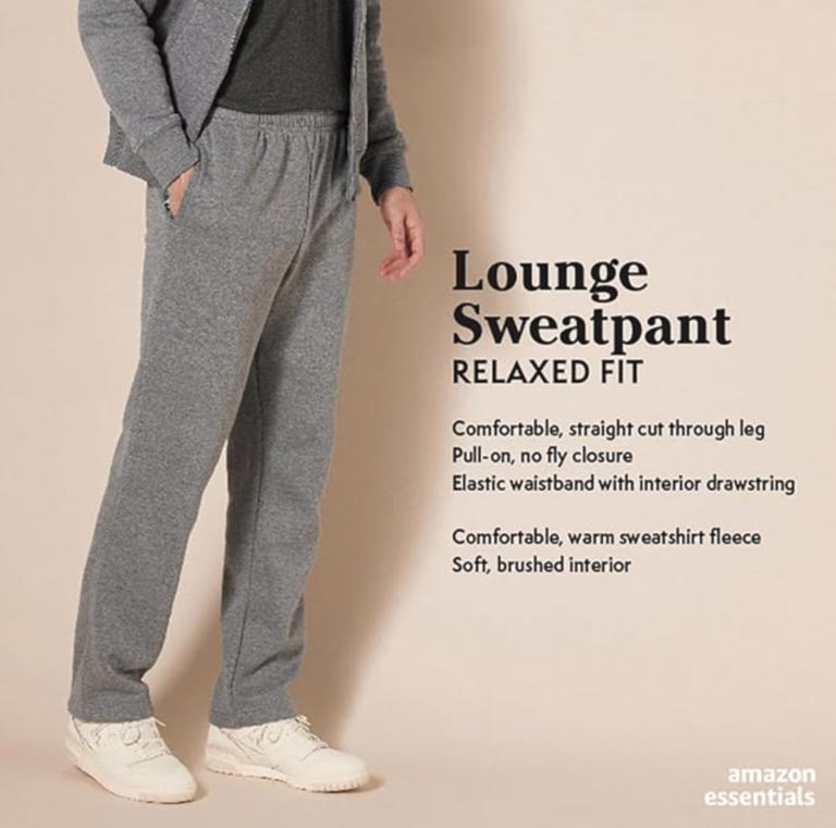 Amazon's 'flattering' relaxed fleece sweatpants are just $10 in 16 colors