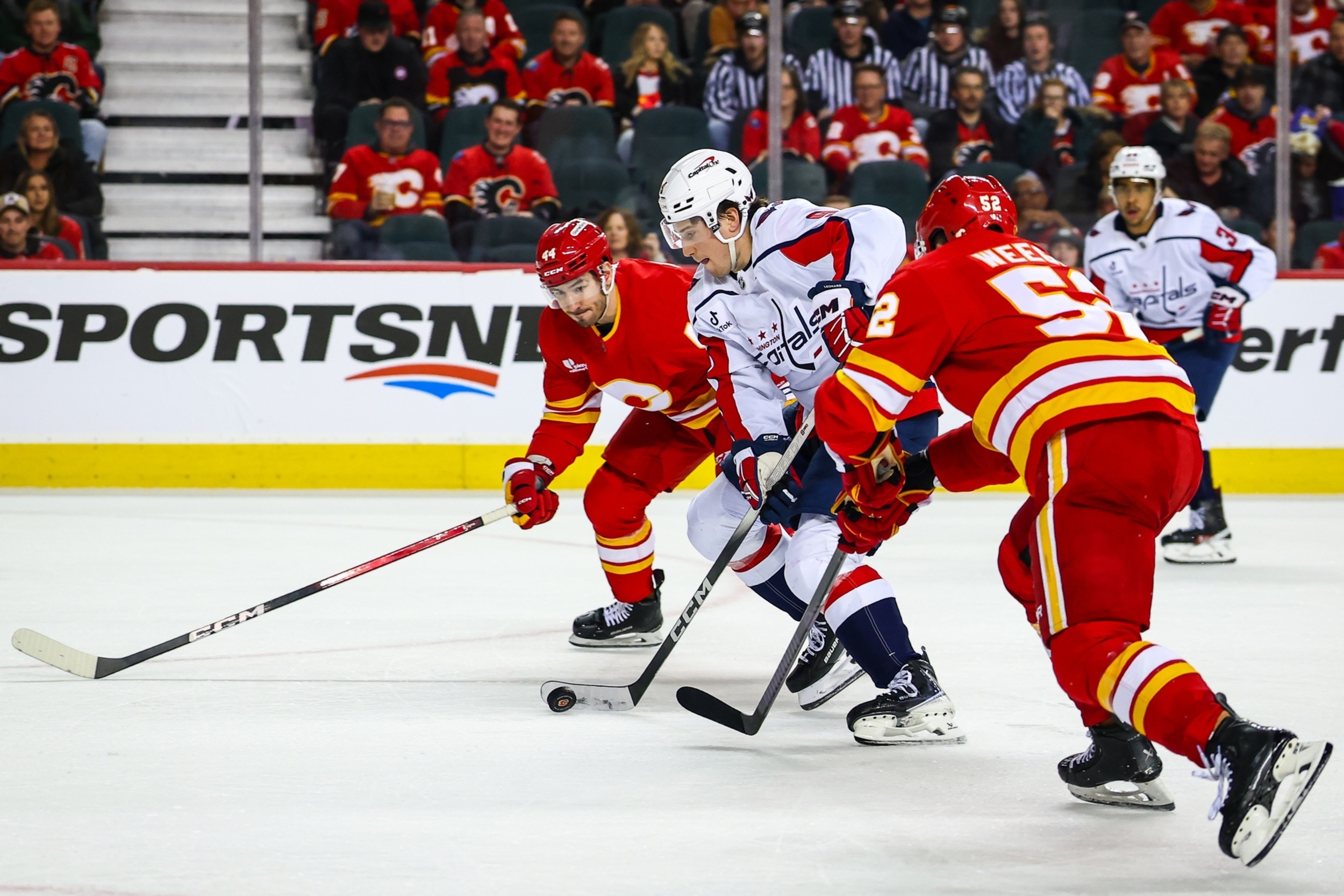 Beyond the boxscore: Flames goals remain on vacation, Capitals swarm ...
