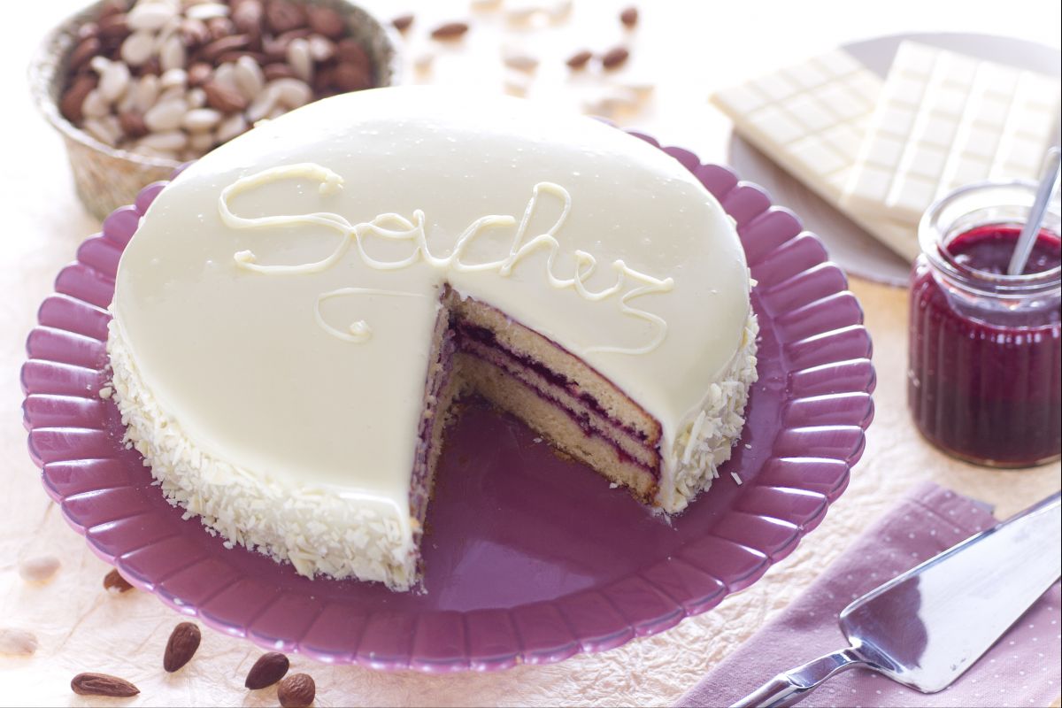 White chocolate Sacher