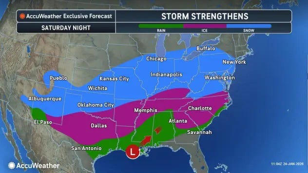 Is snow in the forecast again for Gastonia?