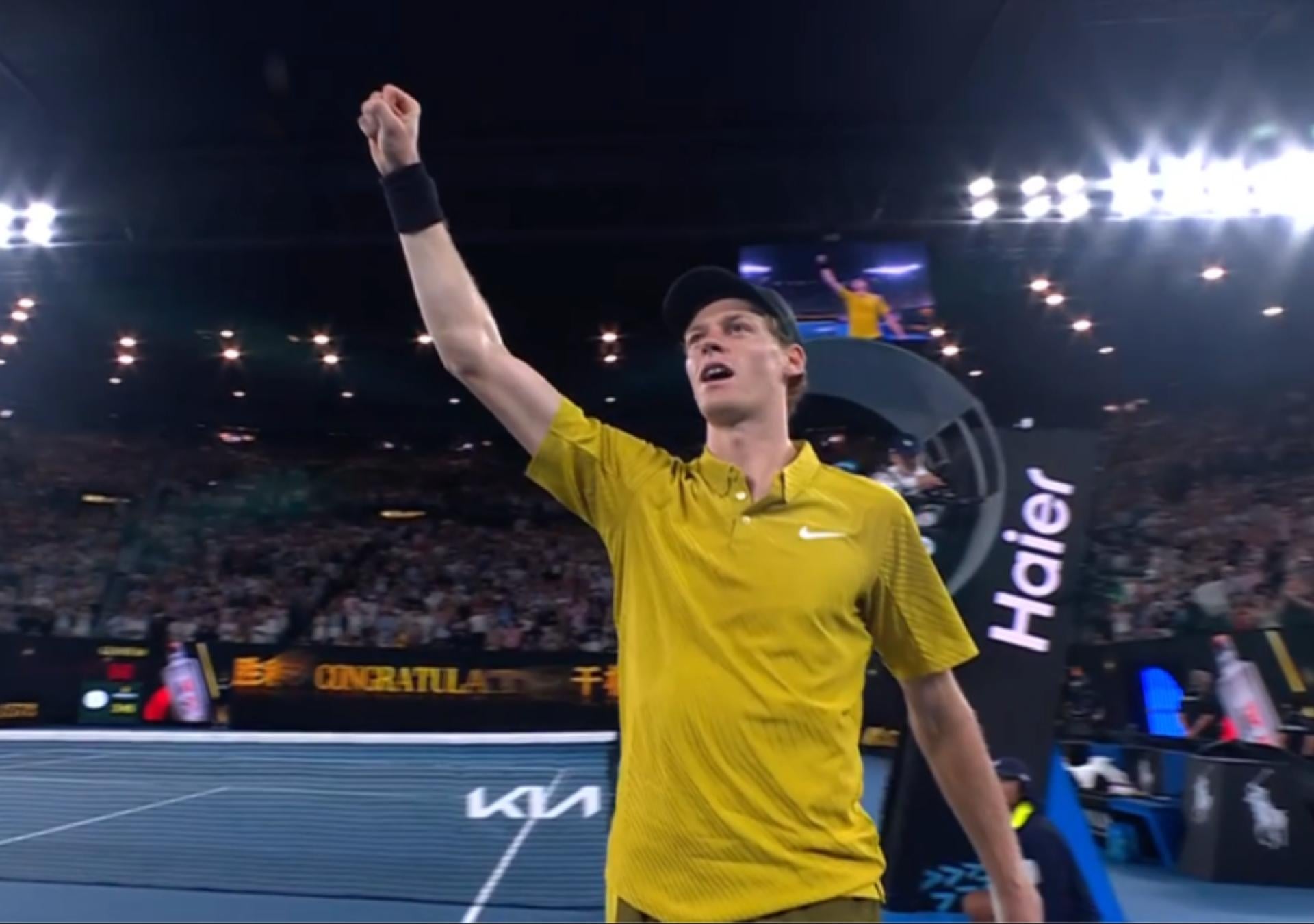 Jannik Sinner counts 19, matches Roger Federer's Australian Open feat