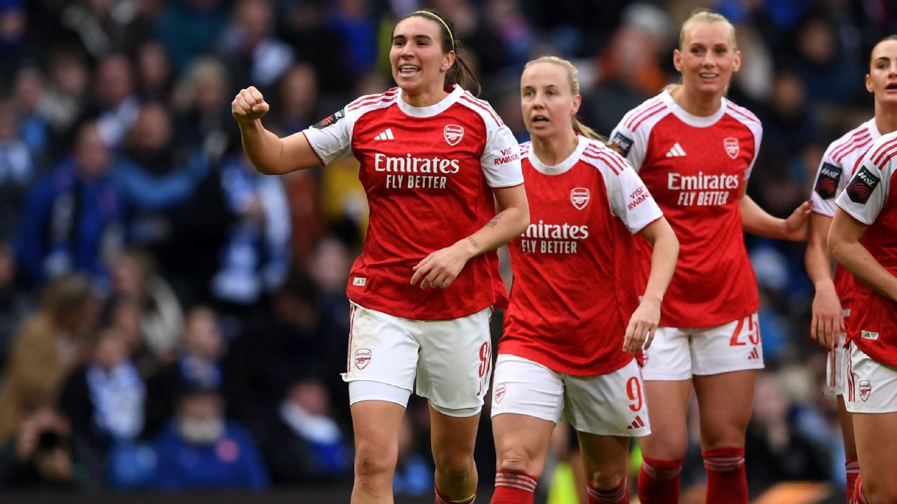 Did Arsenal just end the WSL title race? Why Chelsea's stumble is Man ...