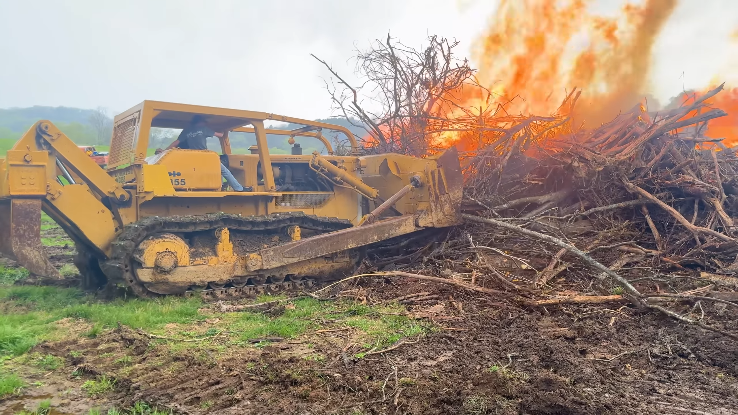 We just got a letter from Homeland Security - and it’s about our bulldozer