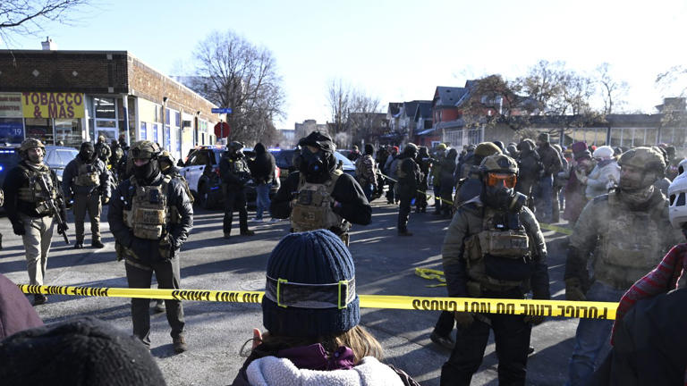 Person shot in federal agent confrontation in South Minneapolis