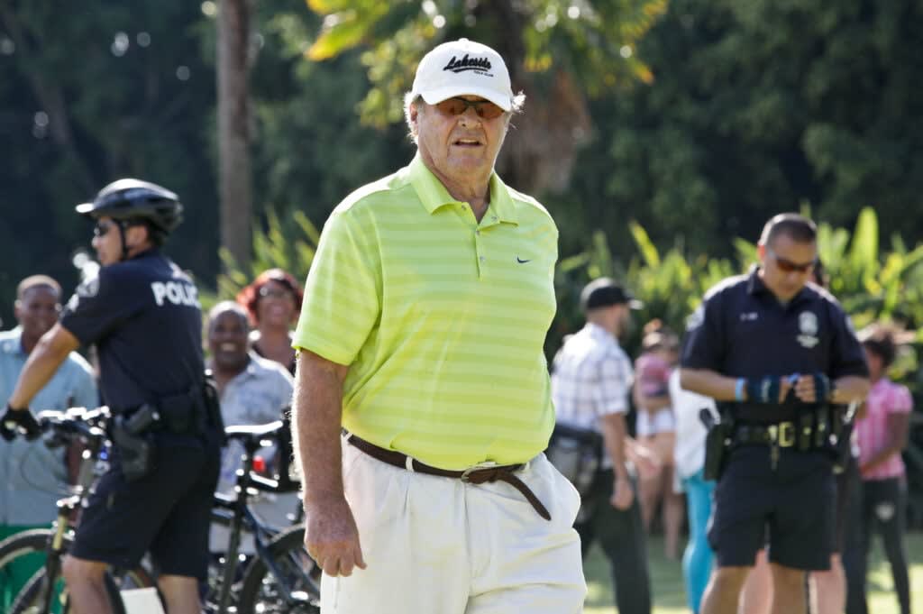 The hole Jack Nicholson has named after him by members of Riviera ...